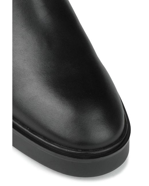 Stuart Weitzman Henley Leather Chelsea Boots in Black | Lyst UK