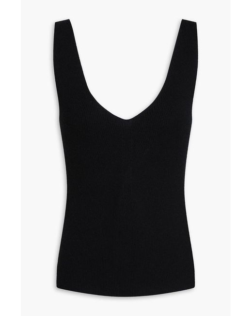 Altuzarra Ribbed Cashmere Tank in Black | Lyst UK