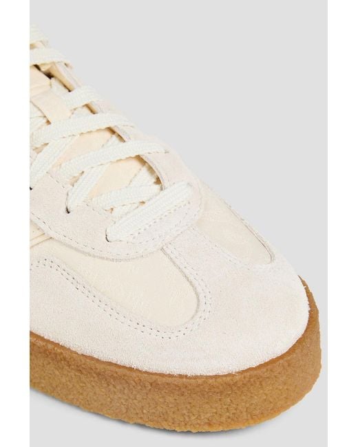 adidas Gazelle Jacquard And Suede Sneakers in Natural for Men | Lyst UK