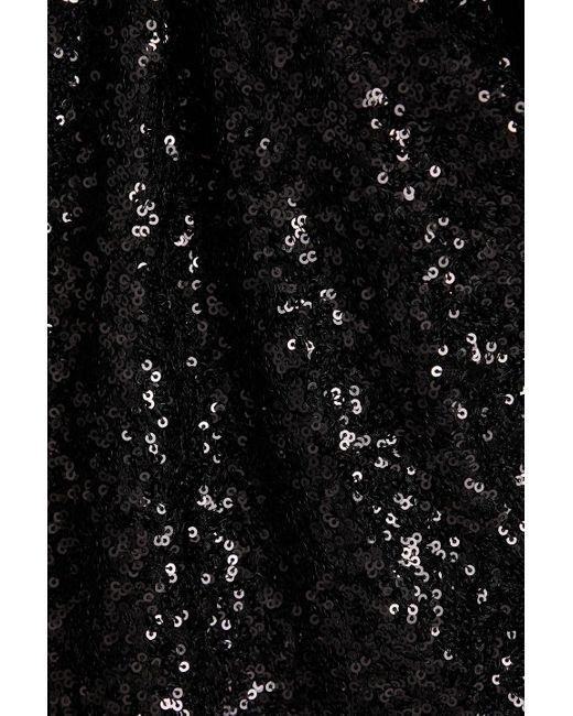 Diane von Furstenberg Berlin Sequined Tulle Camisole in Black | Lyst UK