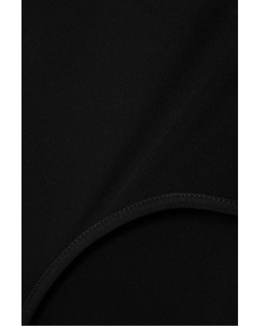 Zeynep Arcay Cutout Jersey Maxi Dress in Black | Lyst