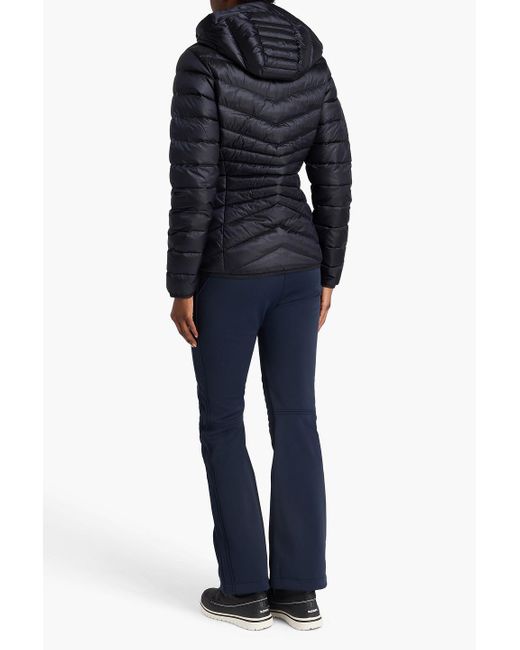 J.Lindeberg Lara Quilted Shell Hooded Down Jacket in Black | Lyst UK