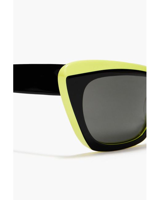 Acne Studios D-Frame Two-Tone Acetate Sunglasses in Black for Men | Lyst UK