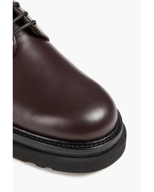 Paul Smith Godwin Leather Derby Shoes in Brown for Men | Lyst UK