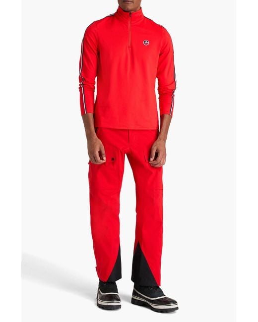 Fusalp Mario Iii Tech-jersey Half-zip Base Layer in Red for Men | Lyst