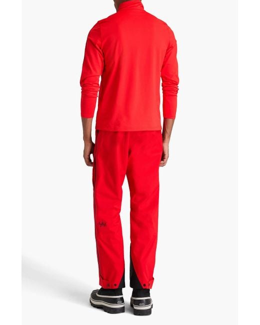 Fusalp Mario Iii Tech-jersey Half-zip Base Layer in Red for Men | Lyst