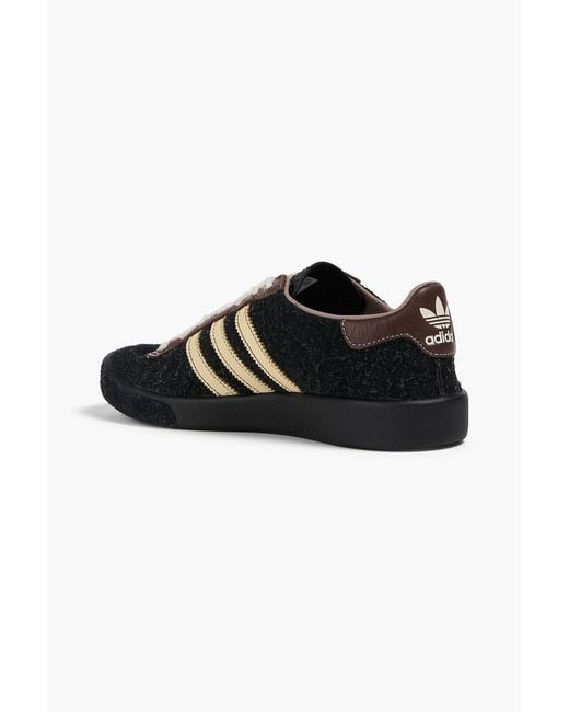 adidas x Brain Dead Forest Hills Brain Dead Brushed Suede And Pebbled ...