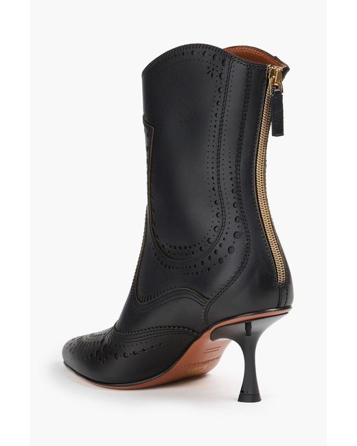 Zimmermann Eliot 65 Leather Cowboy Boots in Black | Lyst UK