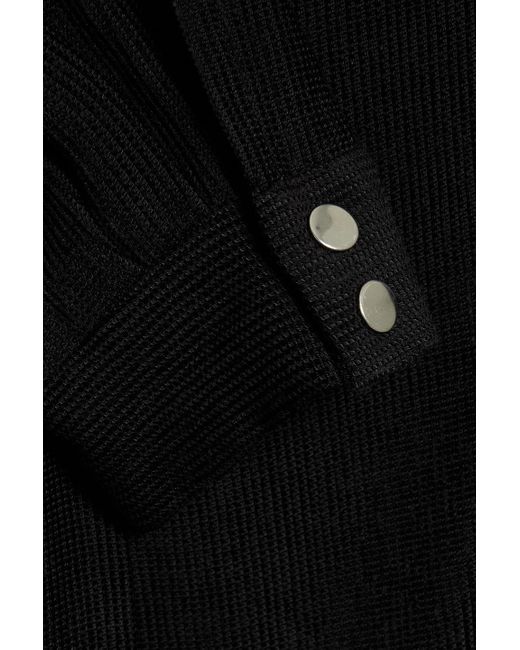 IRO Izae Asymmetric Chenille Dress in Black | Lyst