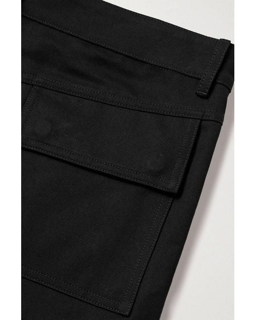 Rick Owens Bonotto Terrain Straight-Leg Zip-Detailed Cotton Pants in ...