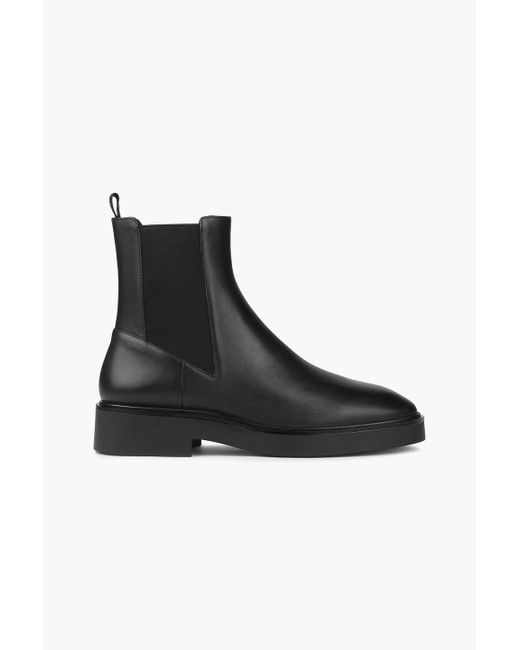 Stuart Weitzman Henley Leather Chelsea Boots in Black | Lyst UK