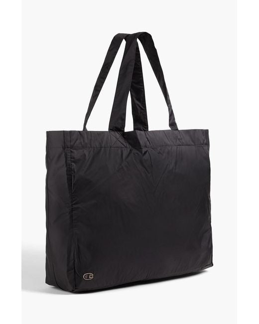 Rick Owens Embroidered Shell Tote in Black for Men | Lyst UK