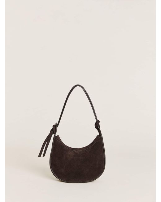 Reformation Mini Rosetta Shoulder Bag in Natural | Lyst