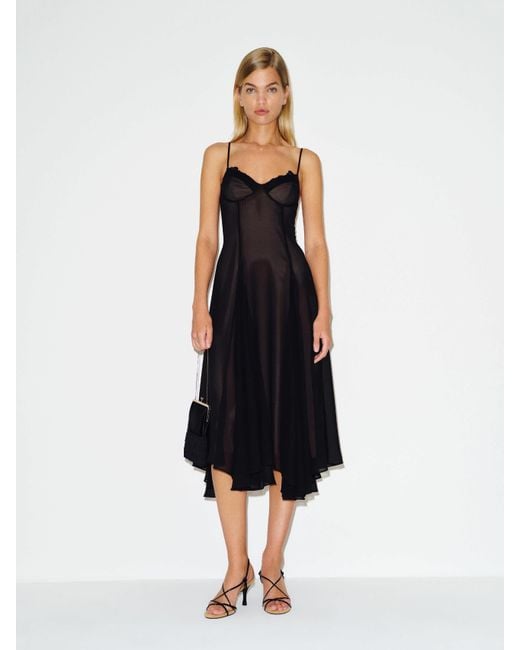Reformation Laia Dress Lace in White | Lyst