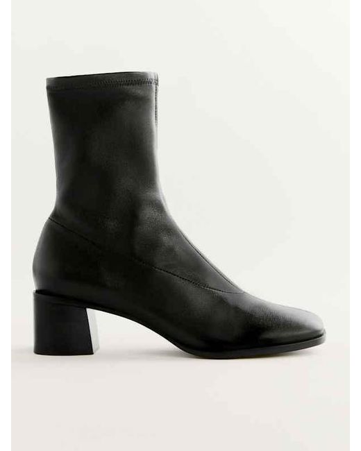 Reformation Louie Stretch Sock Bootie in Blue | Lyst