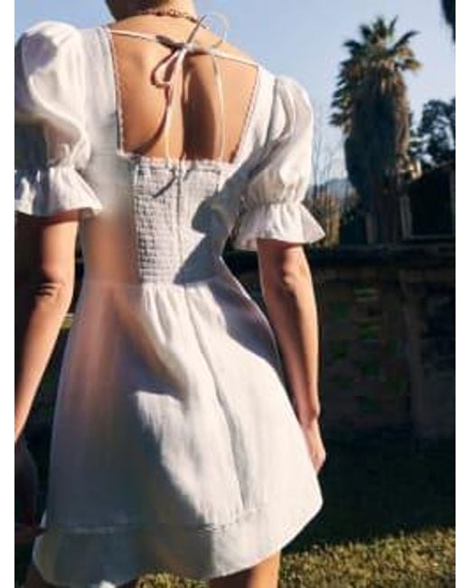 Reformation Evianna Linen Dress