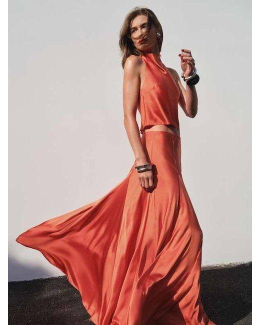 Reformation Sera Silk Two Piece | Lyst