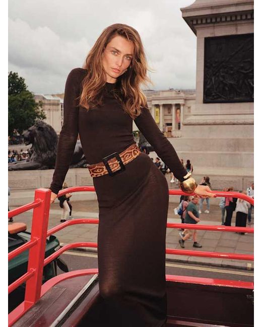 Reformation Merino Knit Midi Sweater Dress | Lyst