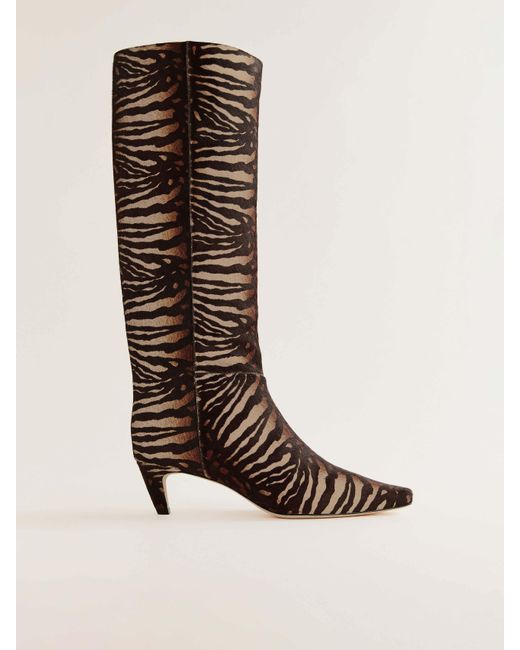 Reformation Remy Knee Boot in White | Lyst