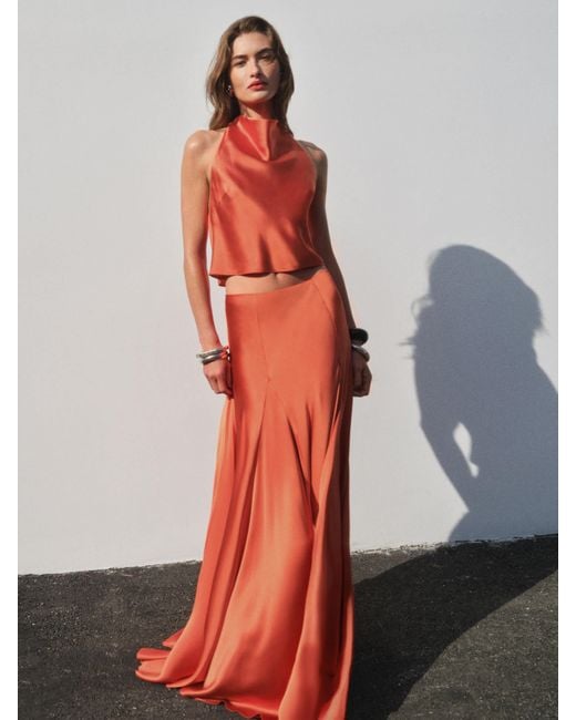 Reformation Sera Silk Two Piece | Lyst