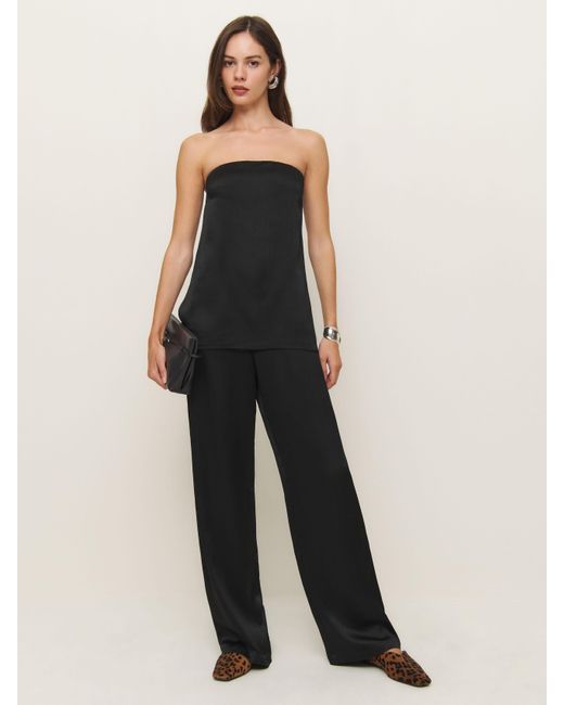 Reformation Alleia Satin Two Piece | Lyst