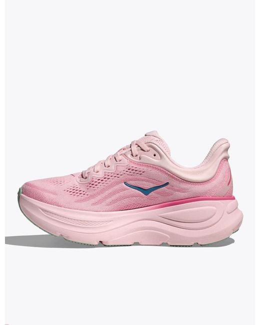 Hoka One One Women's Bondi 9 Running Shoes in Pink | Lyst UK