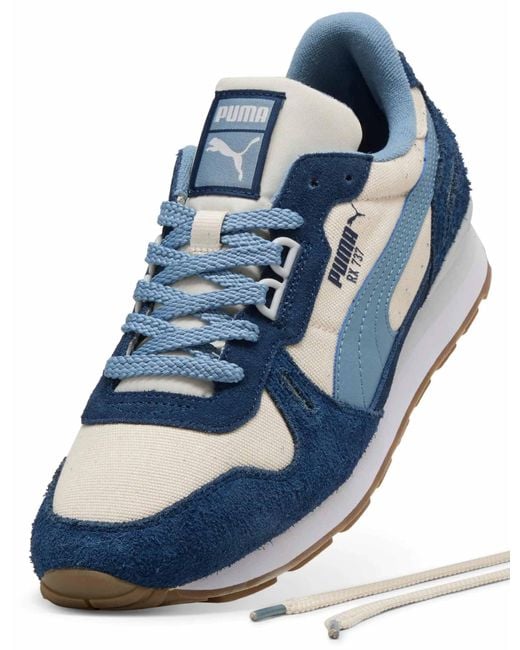 PUMA Women's Rx 737 Vintage Sneakers in Blue | Lyst UK