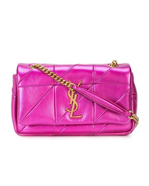 Saint Laurent Jamie Monogram Shoulder Bag in Black | Lyst Saint Laurent Jamie Monogram Shoulder Bag in Black | Lyst