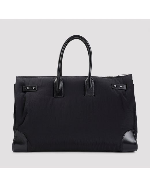 Saint Laurent Ysl Duffle Bag in Black for Men | Lyst
