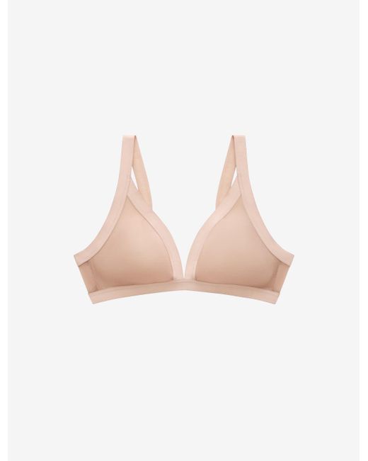 Thirdlove Bare Mesh Bralette Bra in White | Lyst