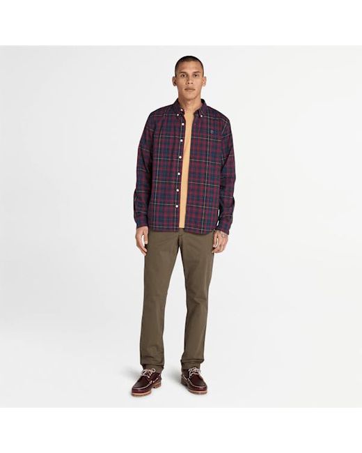 Timberland Claremont Twill Chino Slim Trouser For in Green for Men ...
