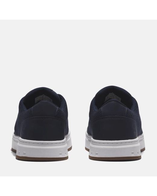 Timberland Maple Grove Lace-up Low Trainer For Men In Dark Blue, Man ...