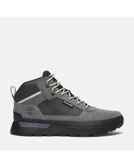 Timberland Field Trekker Mid Trainer For in Black for Men | Lyst UK