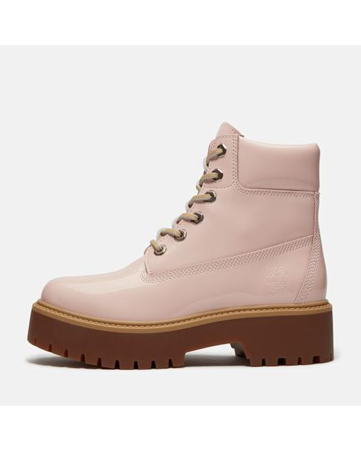 Timberland Stone Street 6-Inch Waterproof Platform Boot For in Brown ...