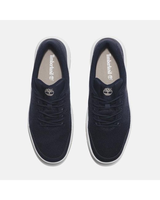 Timberland Maple Grove Lace-up Low Trainer For Men In Dark Blue, Man ...
