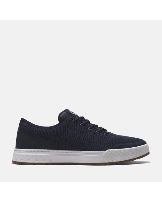 Timberland Maple Grove Lace-up Low Trainer For Men In Dark Blue, Man ...