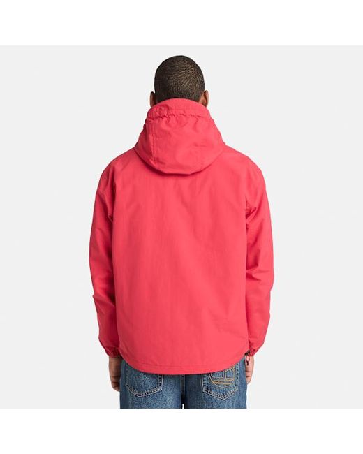 Timberland Winnick Waterproof Shell Jacket For in Pink for Men | Lyst UK