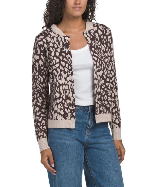 TJ Maxx Double Knit Bomber Jacket, Nylon/Polyester/Rayon in Blue | Lyst
