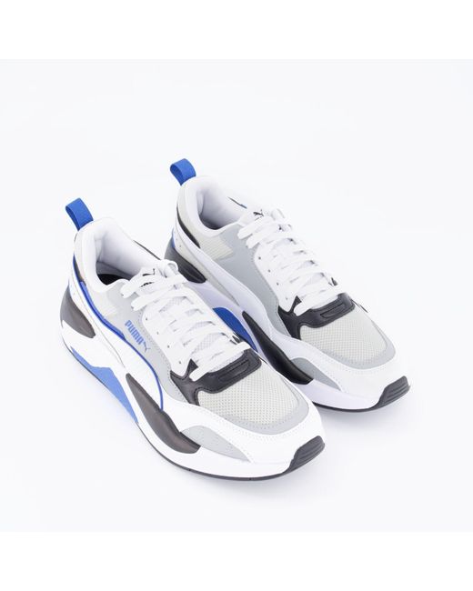 puma-lace-white-x-ray-2-square-trainers-in-grey-grey-for-men-lyst-uk