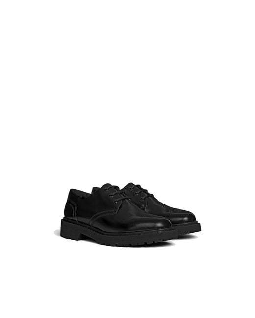 Celine Rangers Leather Derbies in Black for Men | Lyst UK