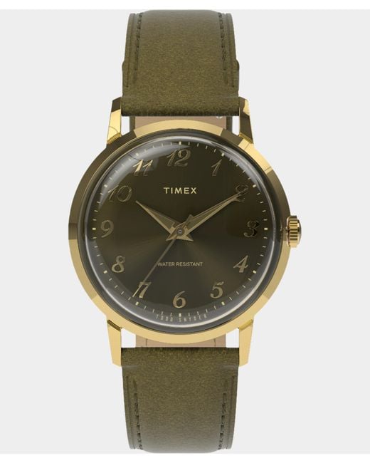 Timex Timex X Todd Snyder Dylan Watch in Green for Men | Lyst