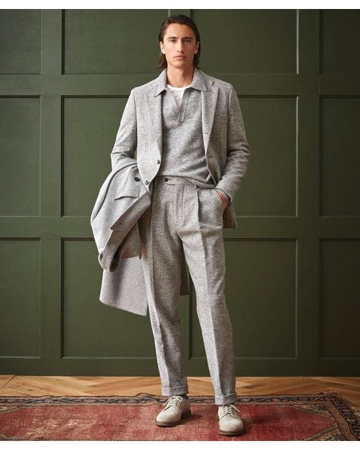 Todd Snyder Light Grey Donegal Madison Suit Jacket in Green for Men | Lyst