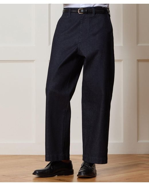 Todd Snyder Denim Big Pant in Blue for Men | Lyst