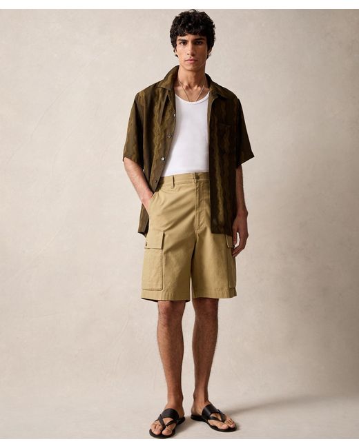 Todd Snyder 9" Japanese Ripstop Cargo Short in Natural for Men | Lyst