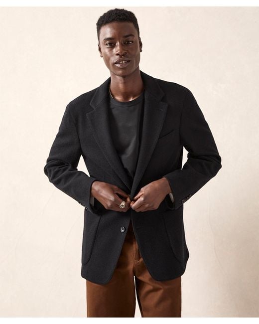 Todd Snyder Italian Wool Cashmere Sport Coat in Black for Men | Lyst