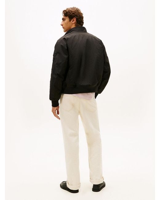 Tommy Hilfiger Logo Embroidery Racing Jacket in Red for Men | Lyst UK