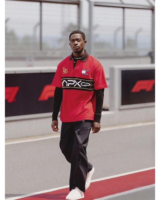 Polo The Apxgp Collection Relaxed Fit Con Logo da Uomo di Tommy ...