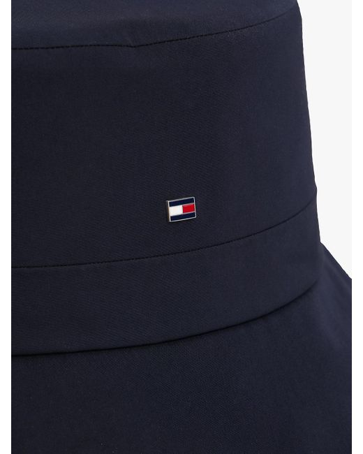 Tommy Hilfiger Performance Waterproof Bucket Hat in Blue for Men | Lyst UK
