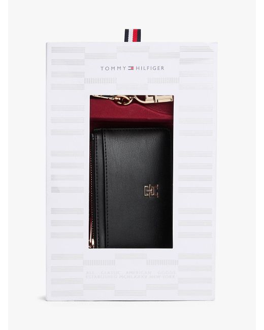 Tommy Hilfiger Credit Card Holder And Charm Gift Box in White | Lyst UK