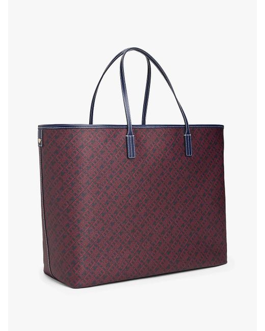 Tommy Hilfiger Th Monoplay Tote Bag And Pouch in Purple | Lyst UK